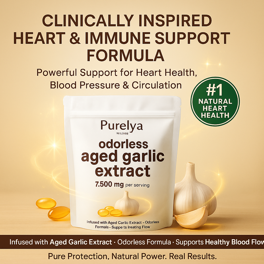 Odorless Aged Garlic Extract – Purelya Nature